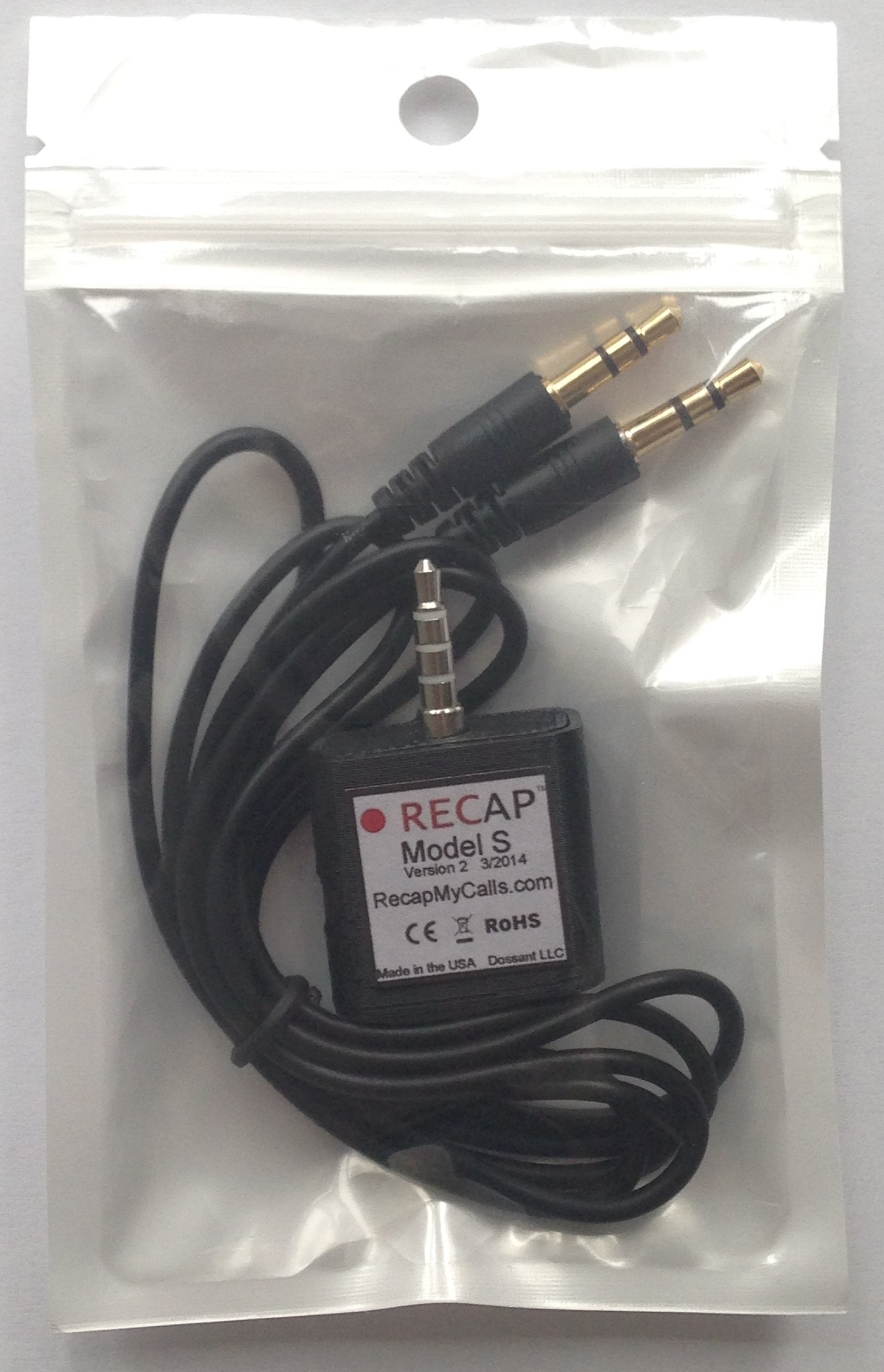 Buy Adapter to Record Cell Phone Calls on PC and Digital Voice Recorder